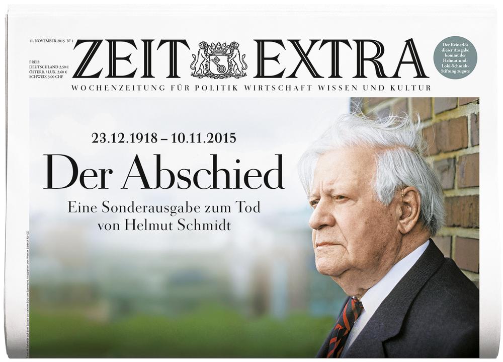Altbundeskanzler: Helmut Schmidt ist tot | DIE ZEIT
