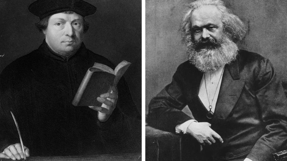 Karl Marx und Martin Luther: Was hat er, was er nicht hat? | ZEIT ONLINE