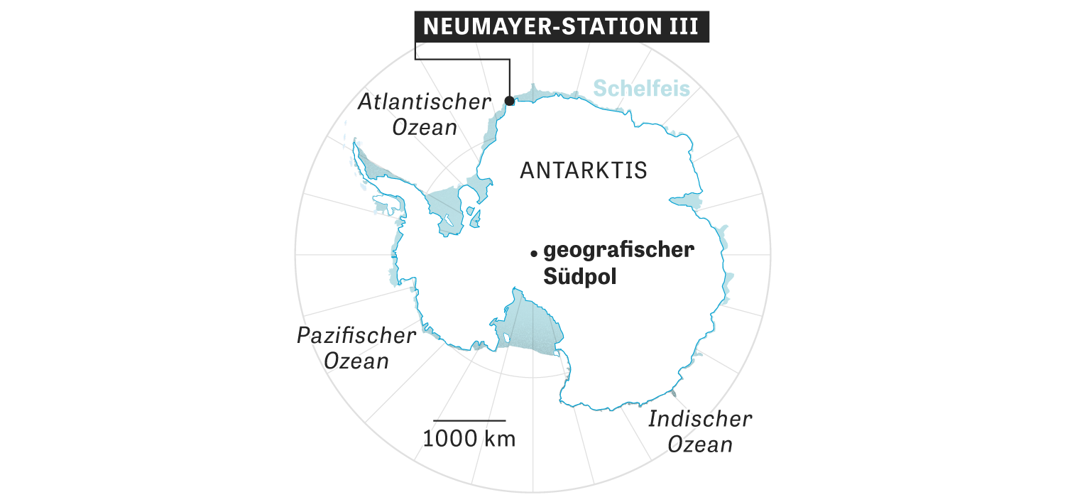 Antarktis-Station Neumayer III: Zehn Jahre im Eis | ZEIT ONLINE