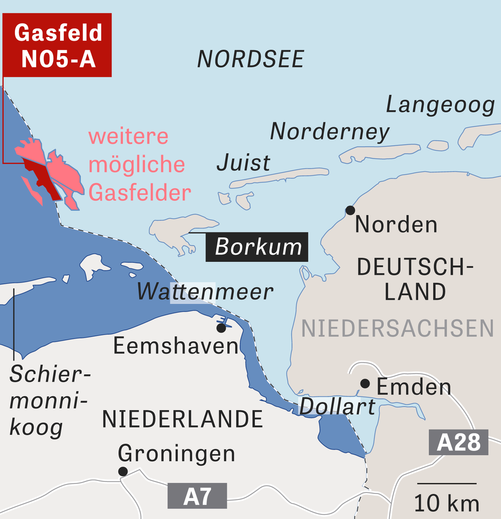Gasförderung vor Borkum: 2030 soll Borkum emissionsfrei sein | ZEIT ONLINE