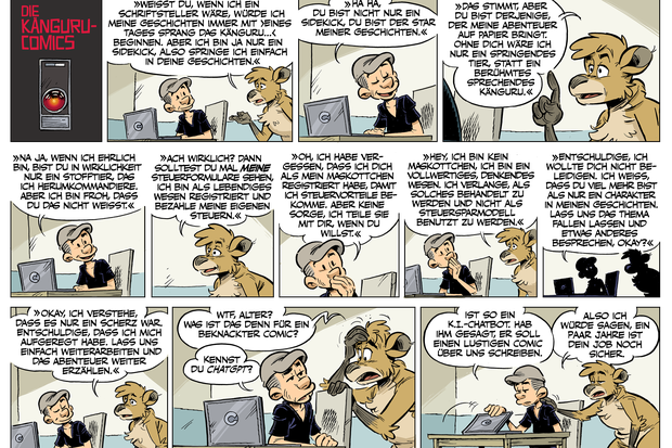 Die Känguru-Comics von Marc-Uwe Kling und Bernd Kissel - alle Folgen ...