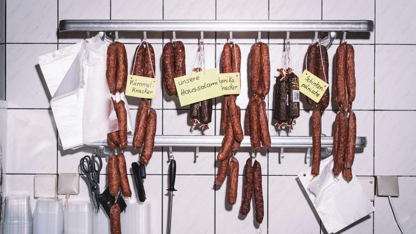 Fleischerin: "In unserem Betrieb bin die Einzige, die Wurstwaren ...