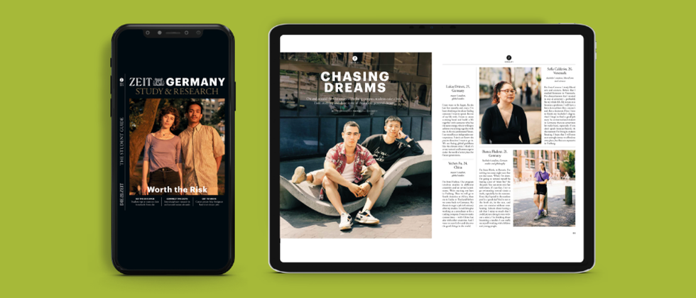 ZEIT GERMANY magazines: Study & Research | Work & Start Up | ZEIT Campus