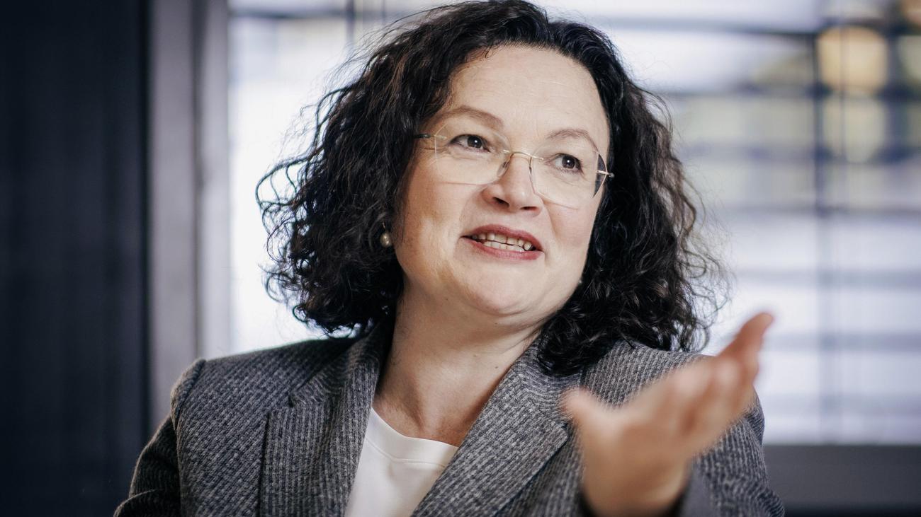 Andrea Nahles: »KI darf keine reine Effizienzmaschine sein« | DIE ZEIT