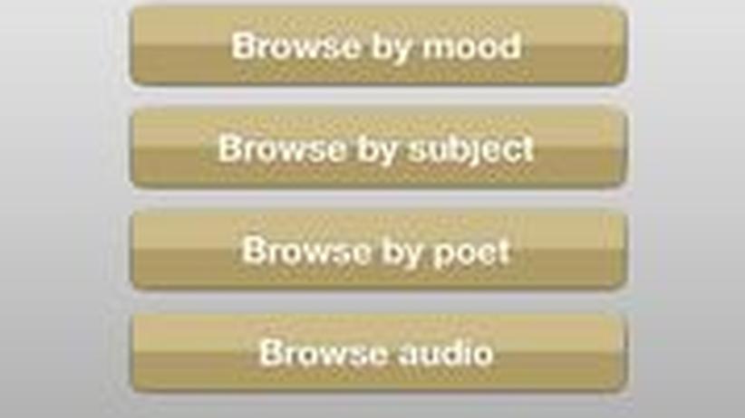 App Poetry: Reime schütteln auf dem Smartphone | DIE ZEIT