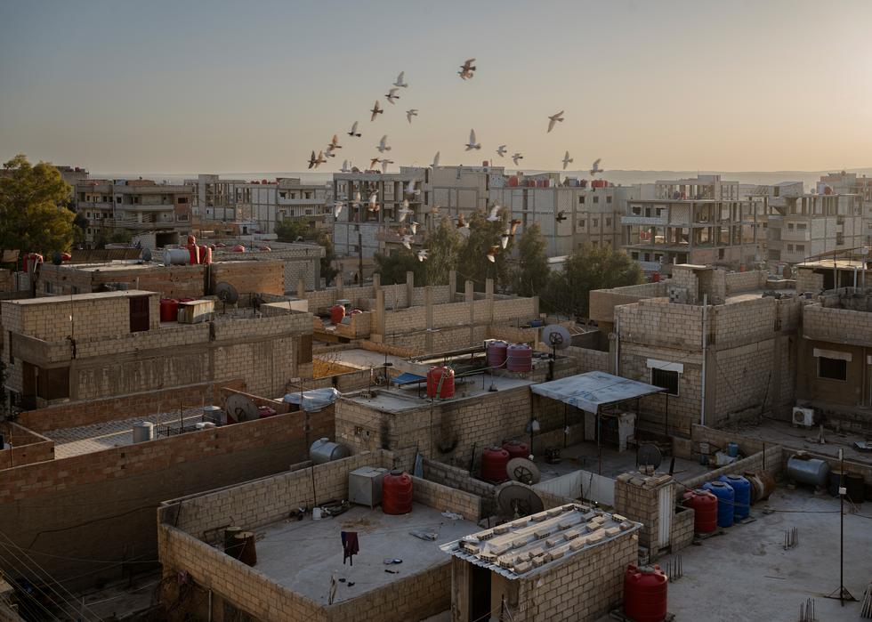 Familie in Syrien: "Mein Vater hat gesagt: Bleib mal hier bei mir ...