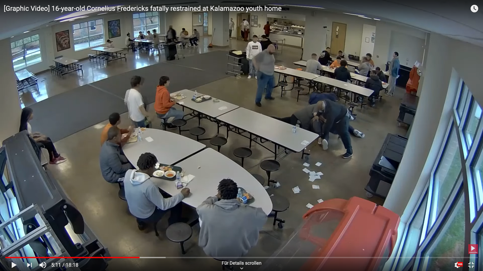 Cornelius Fredericks: Video zeigt Misshandlung von getötetem schwarzen ...