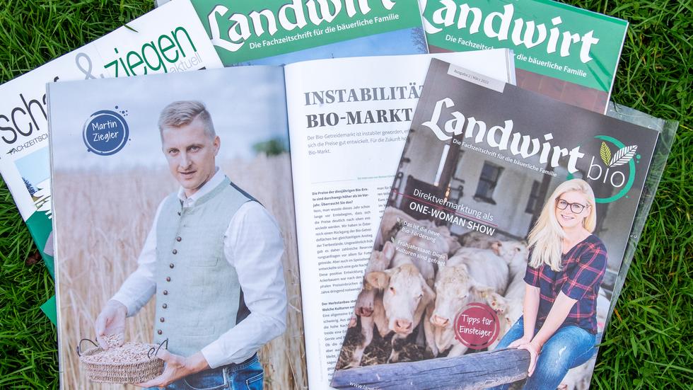 Verlag Landwirt Agrarmedien: Branchenblatt mit rechtem Hintergrund ...