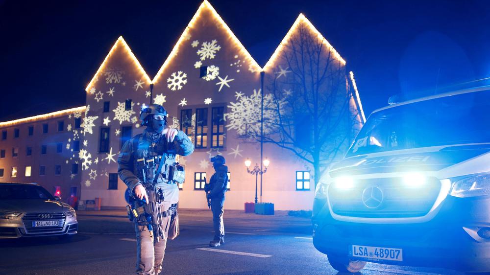 Magdeburg: Polizei geht nach Angriff in Magdeburg weiter von ...