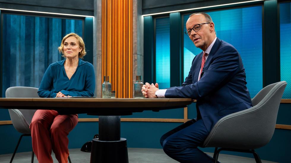 Friedrich Merz bei Caren Miosga: Seltsam, dass es dieses Format vorher ... Friedrich Merz bei Caren Miosga: Seltsam, dass es dieses Format vorher ...