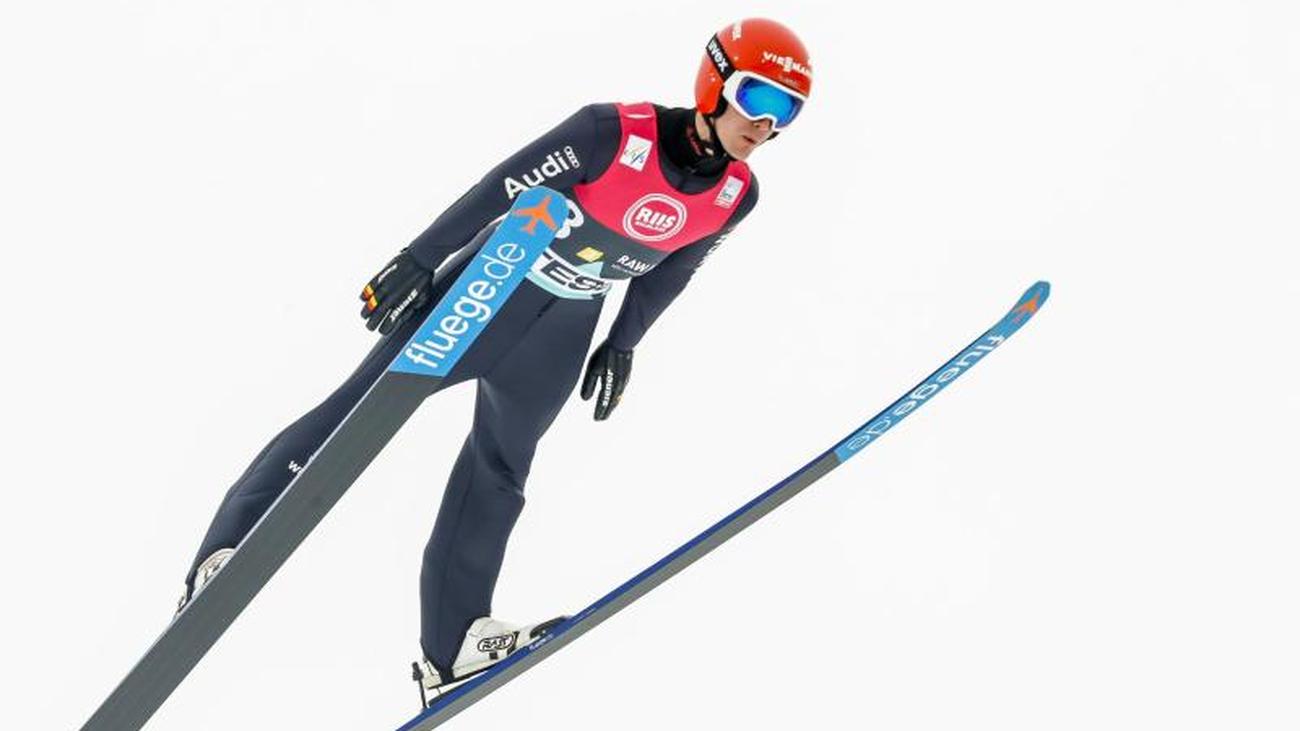 Skisprung-Teamwettbewerb: Rang zwei: Geiger, Schmid und Co. am ...