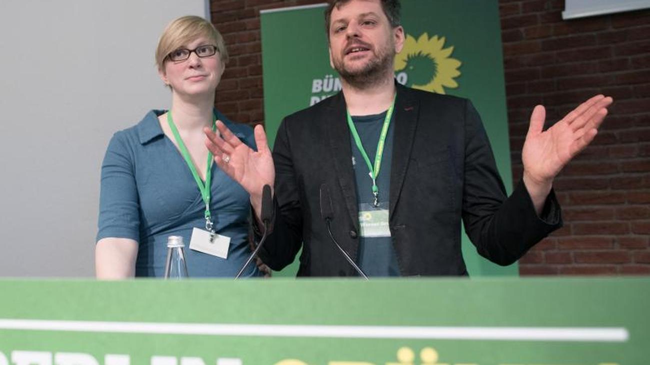 Parteien: Berliner Grüne bestätigen Parteivorsitzende | DIE ZEIT