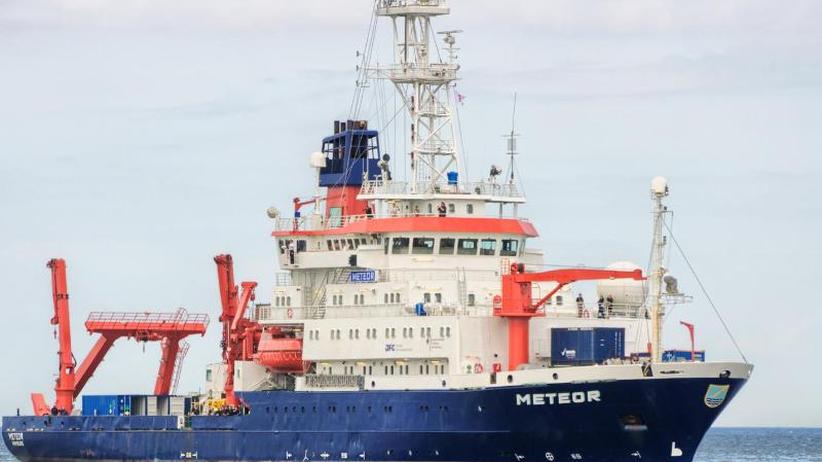 Forschungsschiff: "Meteor" zu Expedition an Amazonas-Mündung gestartet ...