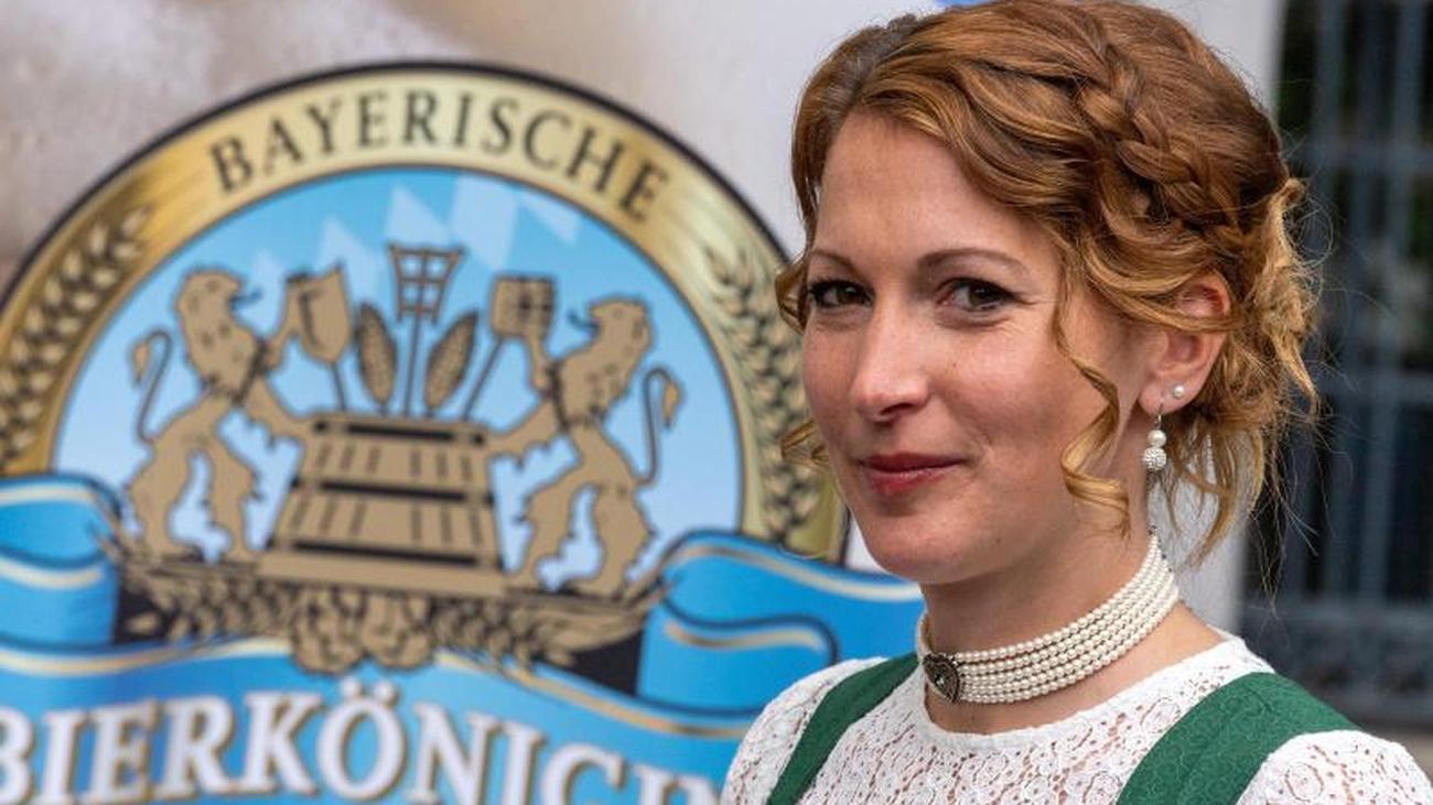 Brauchtum: Bier und Fußball: Sarah Jäger ist Bayerische Bierkönigin ...