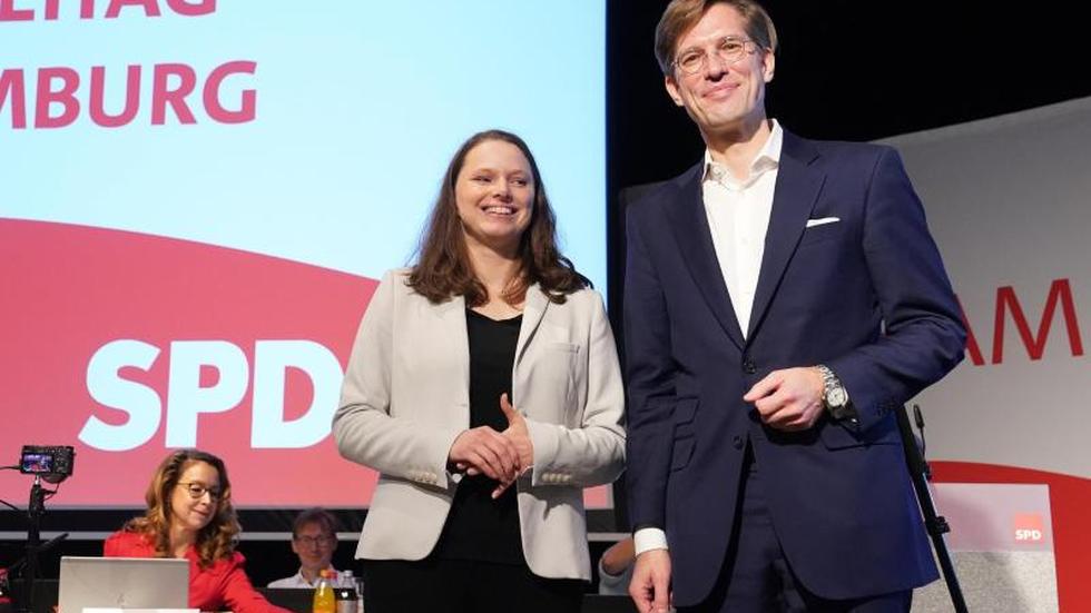 Parteien: Hamburger SPD mit Doppelspitze: Weiland neben Leonhard | ZEIT ...