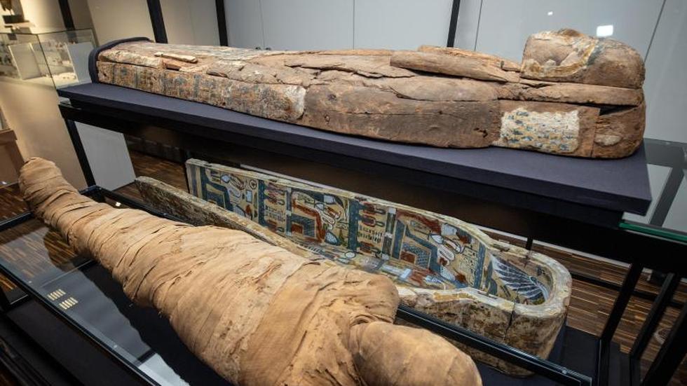 Archäologie: Aufwendig restaurierte "Münster Mumie" zurück im Museum ...