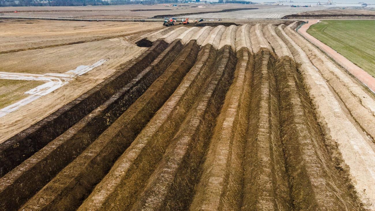 Ostseetunnel: Bodenlager für Fehmarner Schwarzerde während des ...