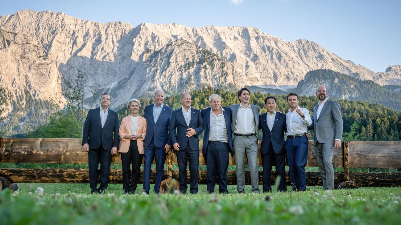 Splitter vom G7-Gipfel: Putin-Witze und die Splitter vom G7-Gipfel: Putin-Witze und die