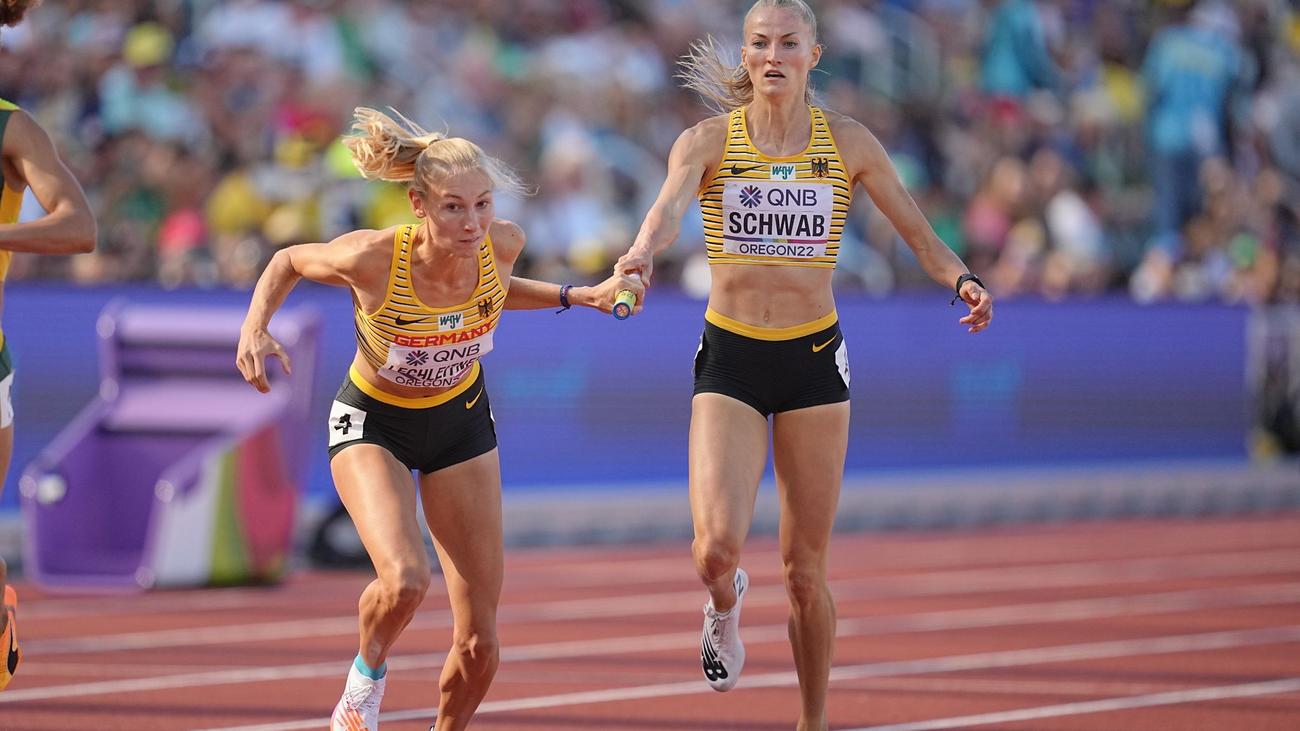 Leichtathletik-WM: Deutsche 400-Meter-Staffeln verpassen Finals | DIE ZEIT