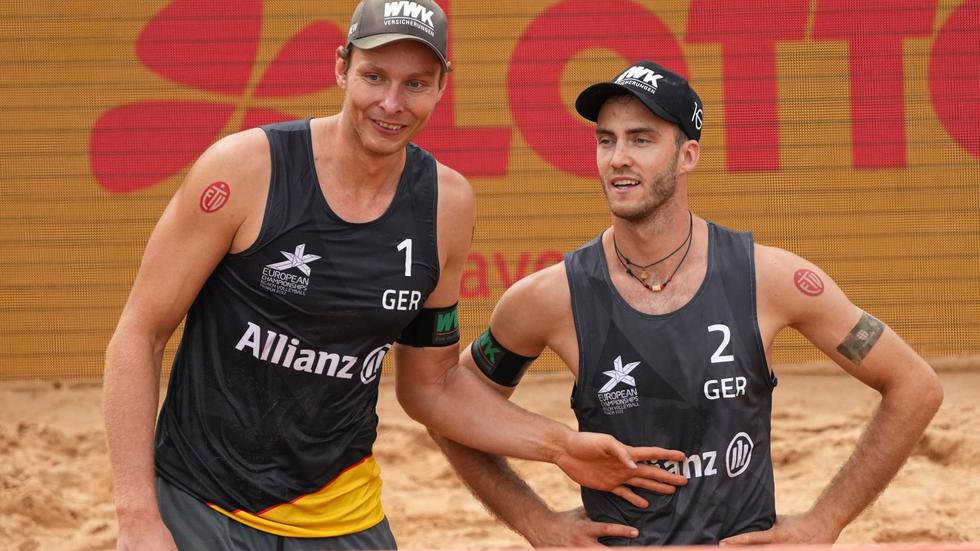Beach-Volleyball-EM: Ehlers/Wickler ohne Chance gegen Olympiasieger ...