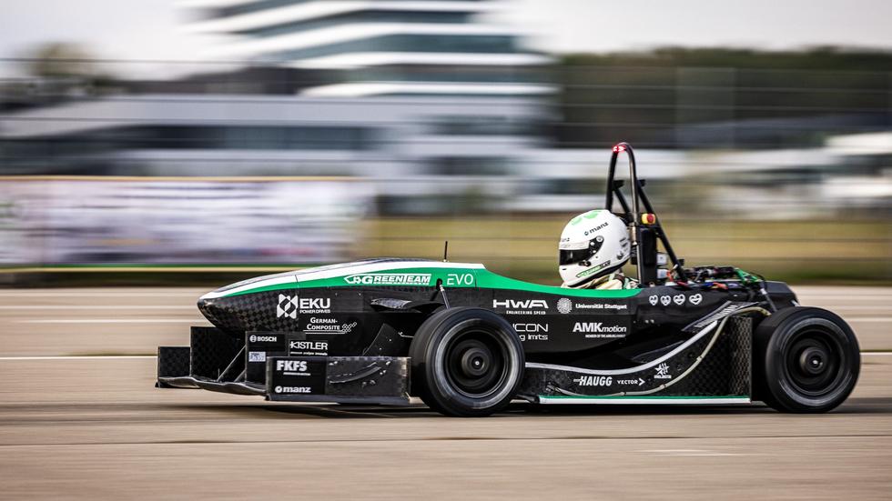 Hochschulen: Weltrekordversuch mit Elektro-Rennwagen: "Sieht gut aus ...