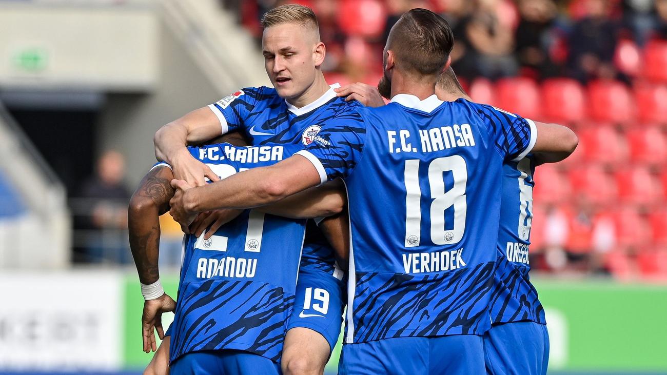 2. Bundesliga: Pröger schießt Hansa aus Krise: "Wir hatten einen guten ...