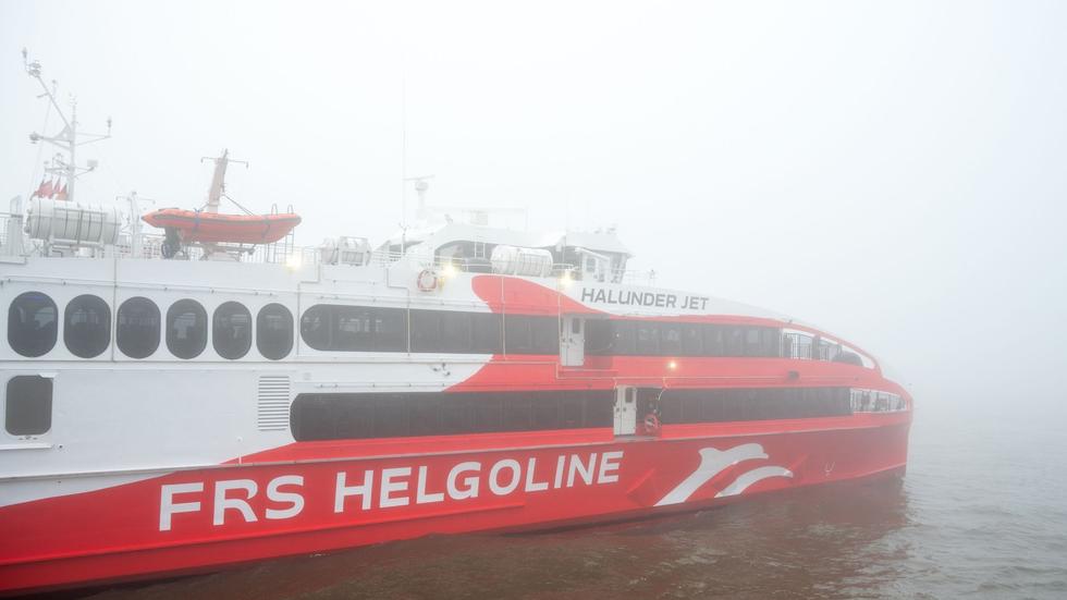 Schifffahrt: Winterpause für den Helgoland-Katamaran "Halunder Jet ...