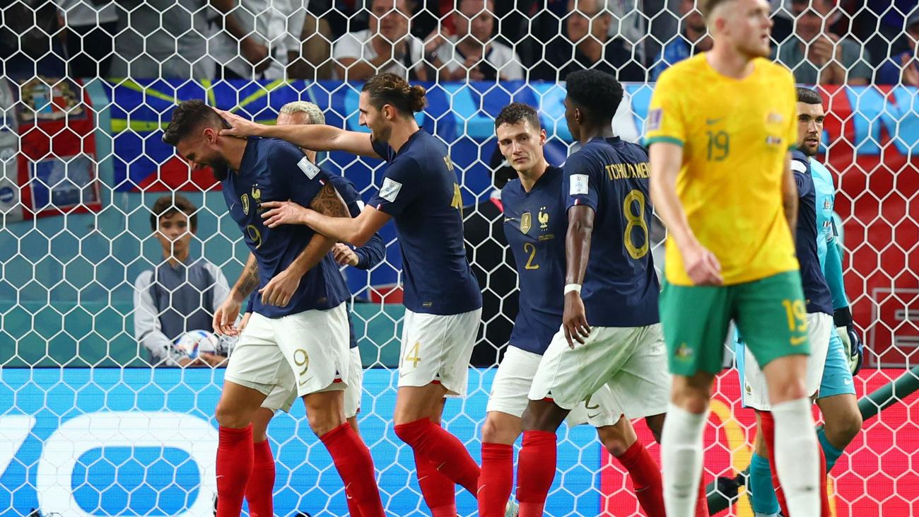 Fußball-WM in Katar: Frankreich besiegt Weltmeister-Fluch - Hernández ...