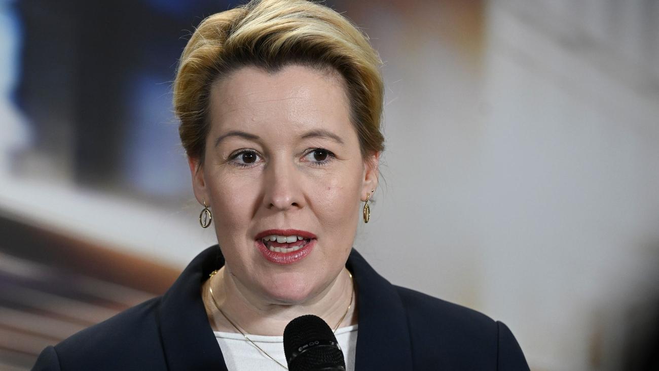 Regierung: Angriffe auf Einsatzkräfte: Giffey will bundesweite Debatte ...