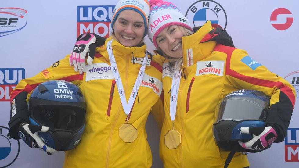 Bob: Laura Nolte holt auch EM-Titel im Zweierbob | ZEIT ONLINE