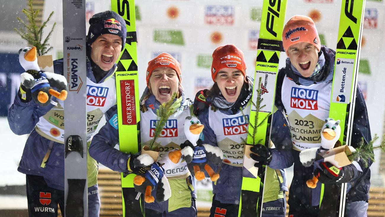 Nordische Ski-WM: "Gewaltig": Skisprung-Team dominiert in Planica | DIE ...