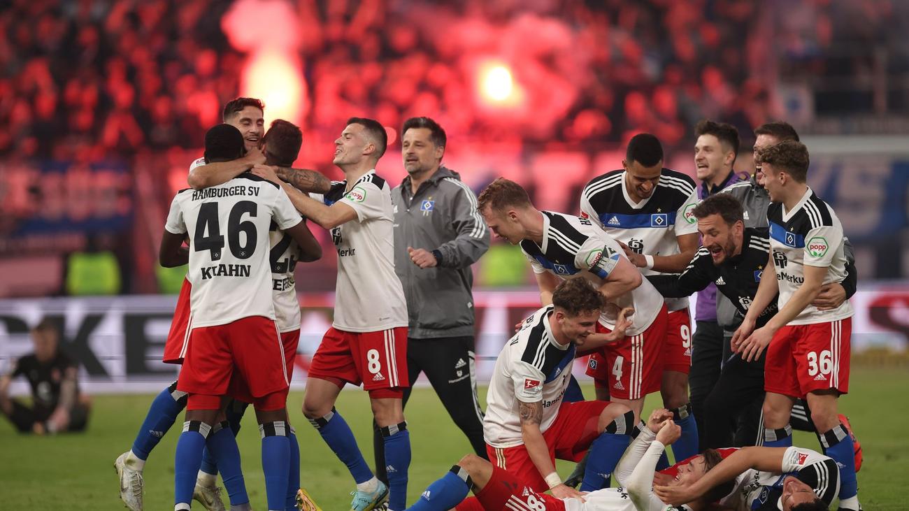 2. Bundesliga: HSV feiert Sieg in Stadtderby - Darmstadt unangefochten ...
