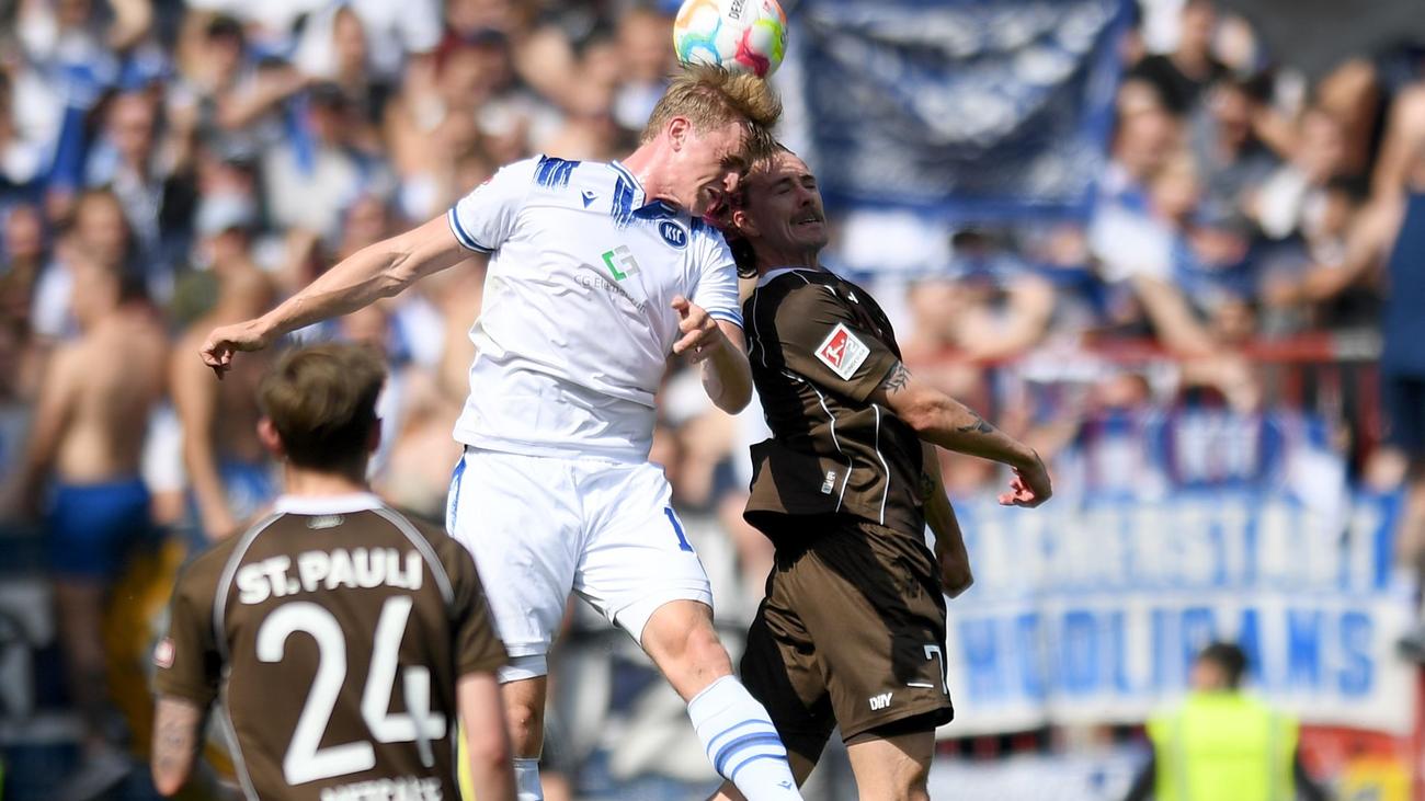 2. Bundesliga: KSC beendet Saison auf Rang sieben: 1:1 in St. Pauli ...