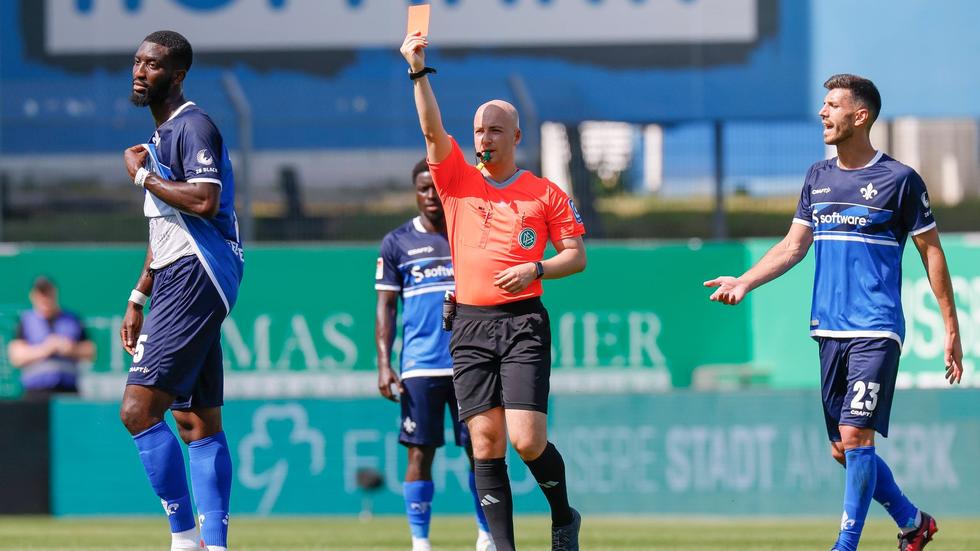 Bundesliga: DFB-Sportgericht sperrt Darmstädter Pfeiffer für drei ...