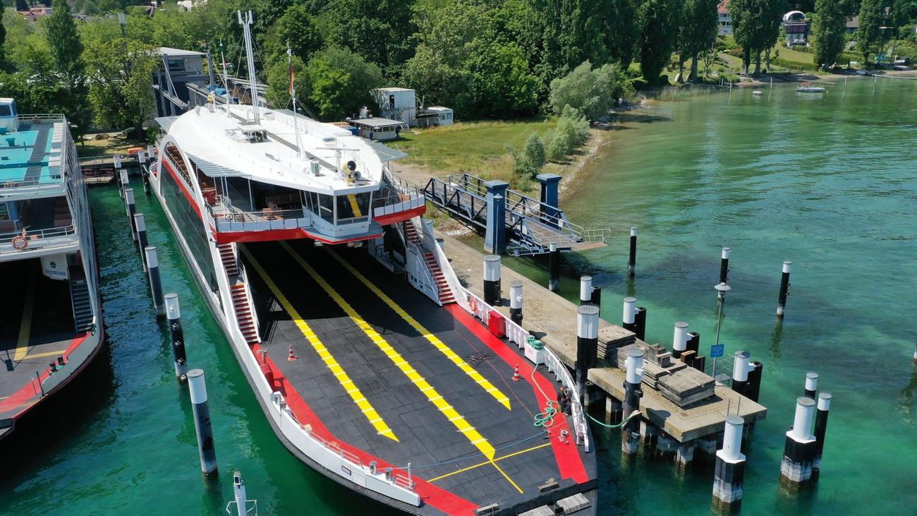 Schifffahrt: Neue Bodensee-Fähre mit Flüssiggas-Antrieb heißt "Richmond ...