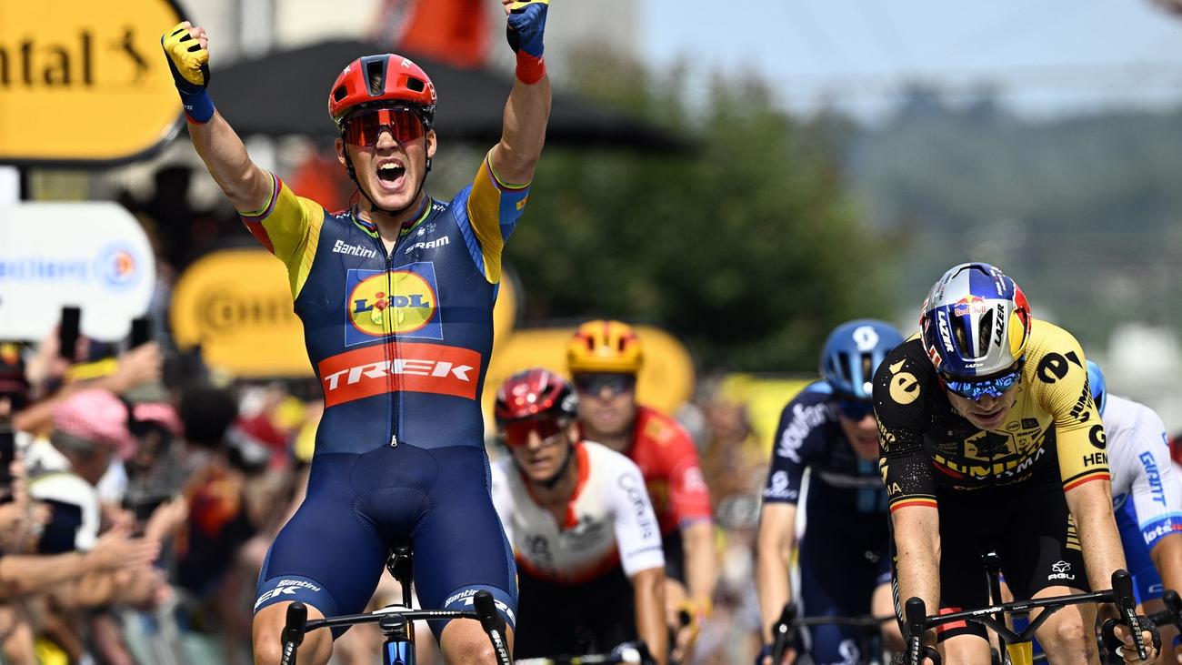 Tour de France: Pedersen siegt - Cavendishs Rekord-Traum zerplatzt ...