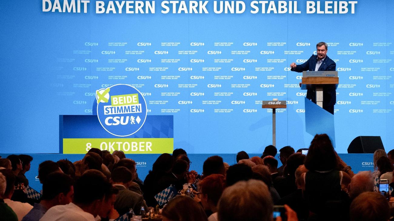 Landtag: Söder und Wüst attackieren zum Wahlkampfabschluss die Ampel ...