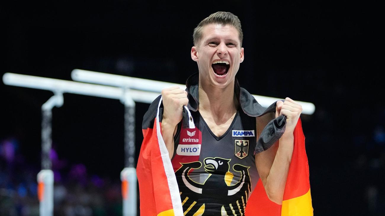 Turn-WM: Dauser holt WM-Gold am Barren - "Mehr als ein Traum" | DIE ZEIT