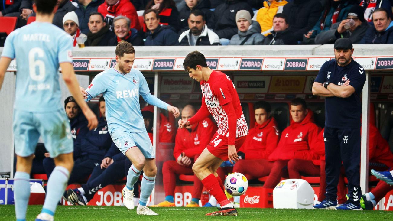 Bundesliga: Dezimierte Kölner unterliegen SC Freiburg | ZEIT ONLINE