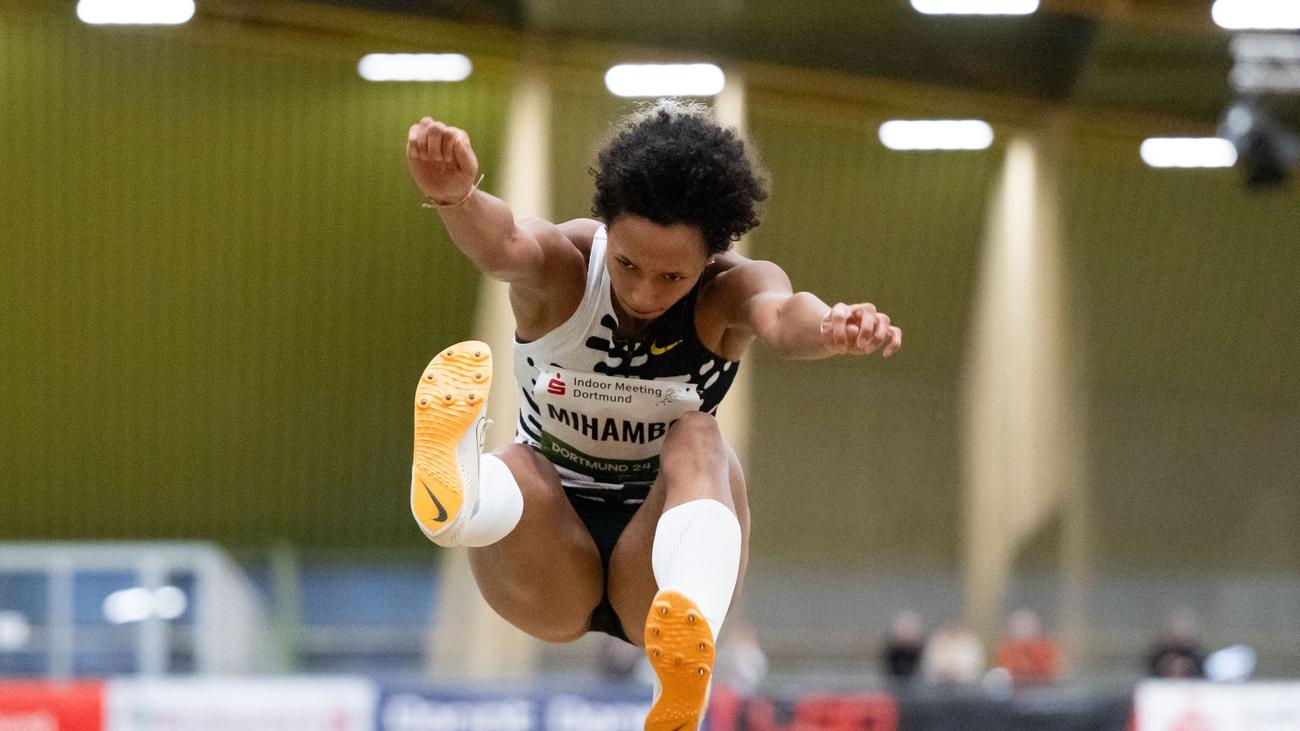 Leichtathletik: Mihambo beim Comeback Vierte: "Mit Vorstellung ...