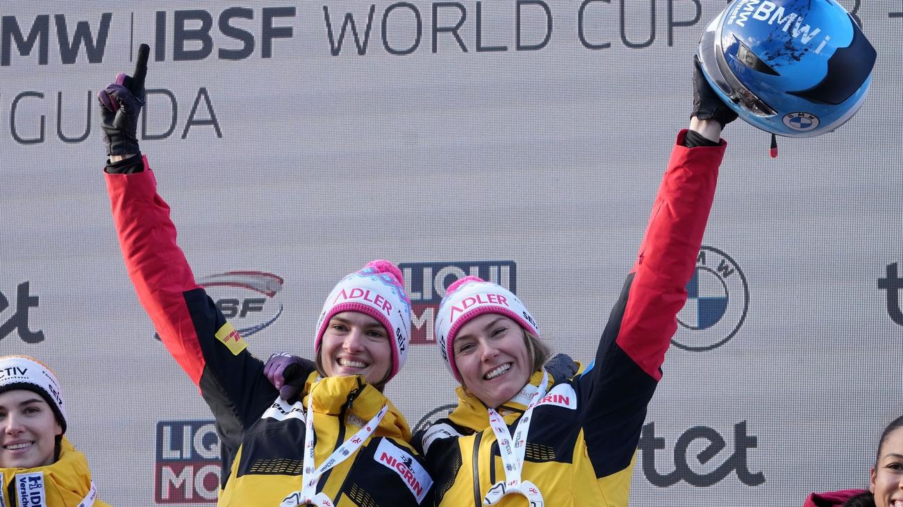 Wintersport: Laura Nolte holt EM-Titel im Zweierbob | ZEIT ONLINE