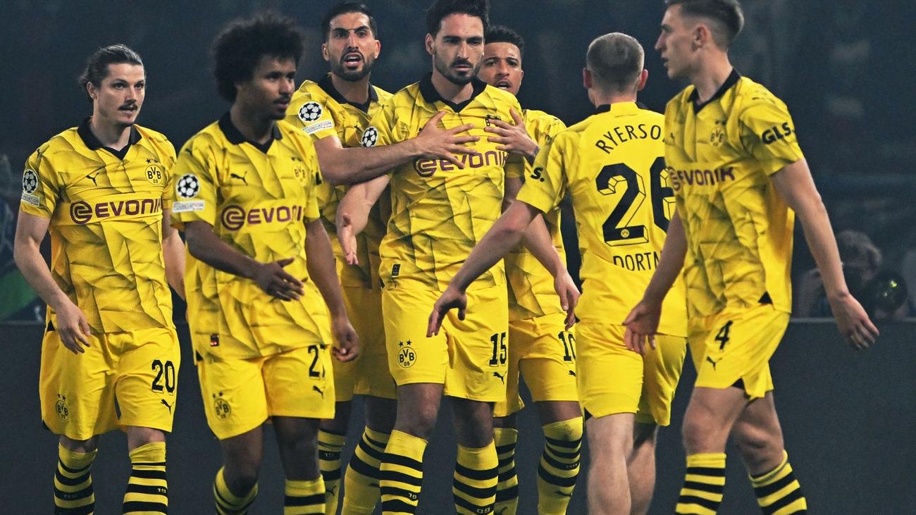 Fußball: Dank Hummels nach Wembley: BVB im Champions-League-Finale ...