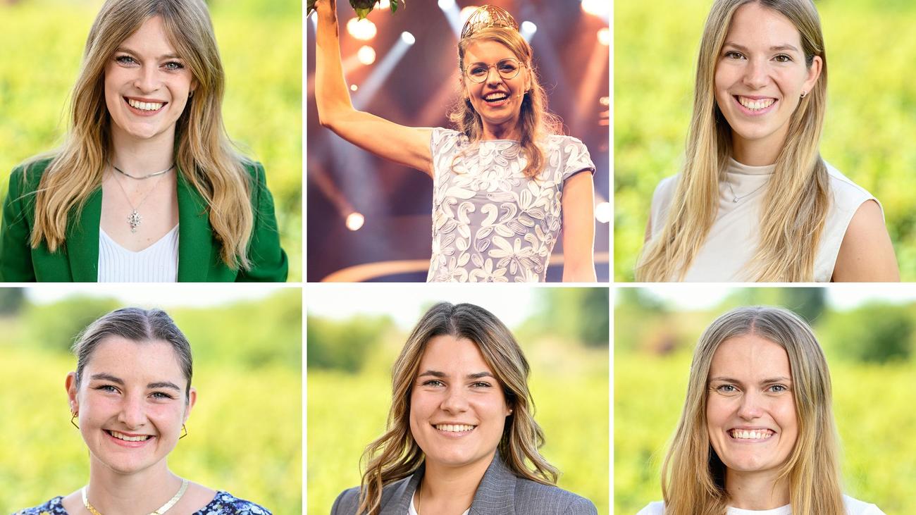 Monarchin auf Zeit: Wahl der 76. Deutschen Weinkönigin - Fünf Frauen im ...