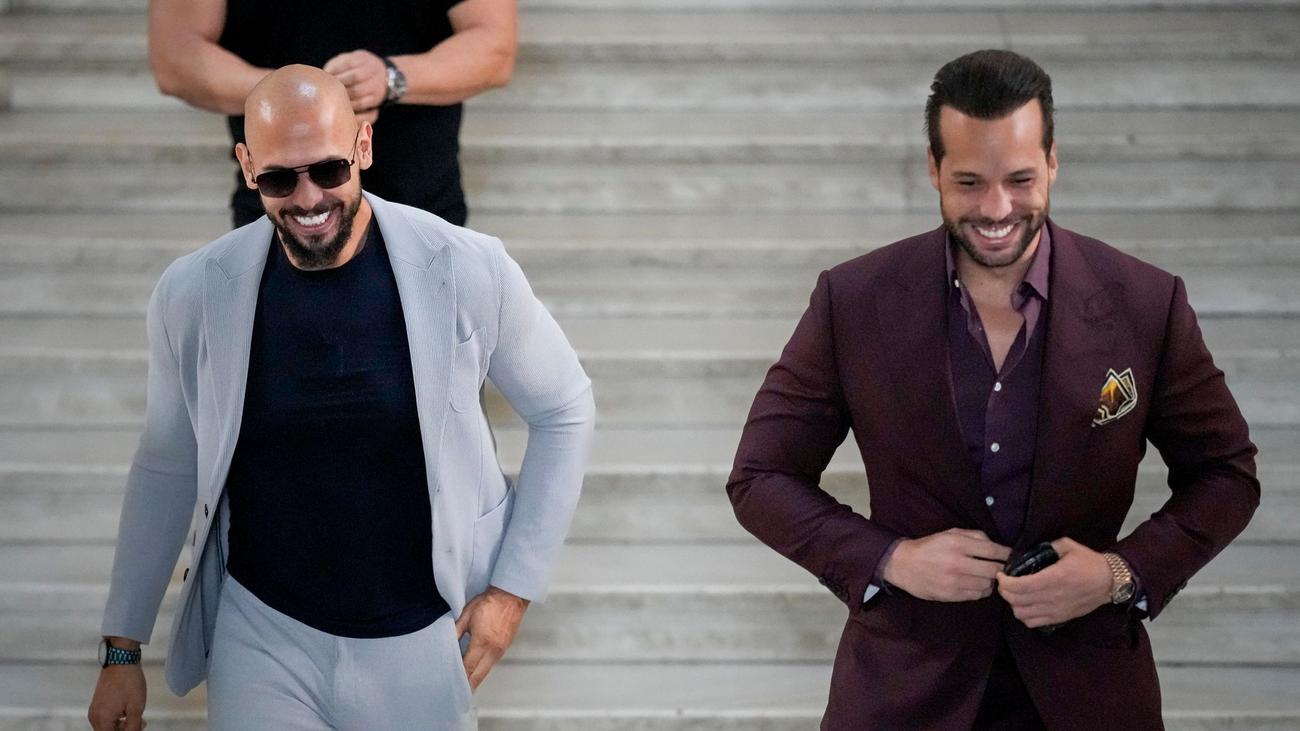 Toxischer Social-Media-Star: Prozess gegen Influencer Andrew Tate ...