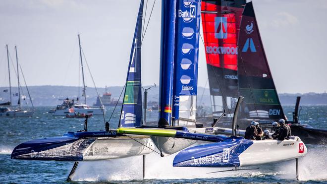 Segeln: Deutschland-Premiere im SailGP: Vettels Team verpasst Coup ...