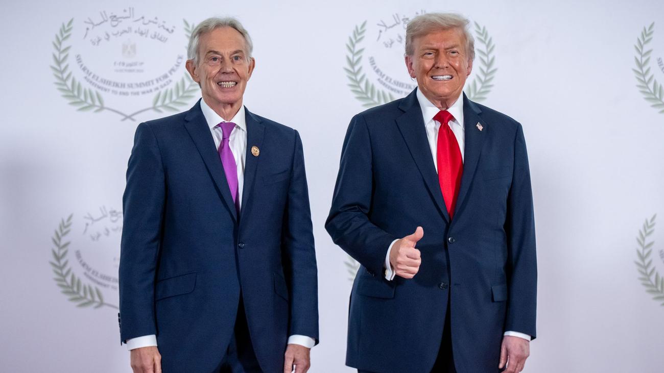 Gaza-Konflikt: Tony Blair übernimmt Rolle für Übergang in Gaza | DIE ZEIT