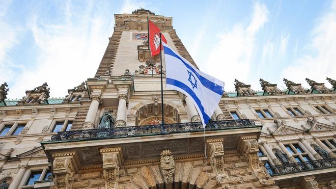 Bürgerschaft: Israels Flagge am Rathaus als Zeichen gegen ...