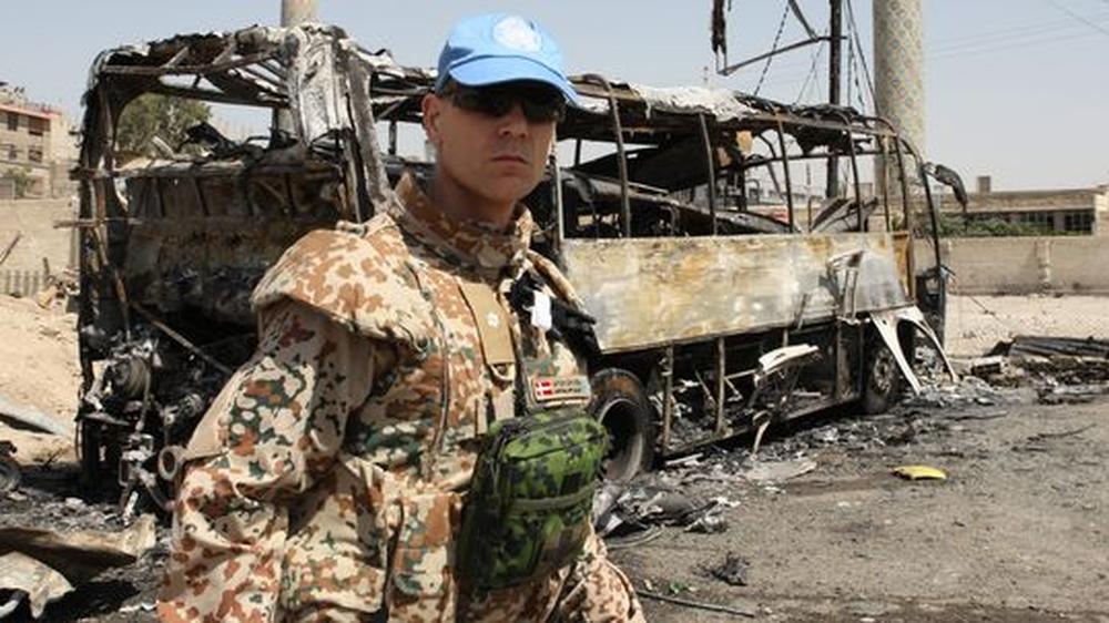 Syrien: UN-Beobachter untersuchen Massaker | ZEIT ONLINE