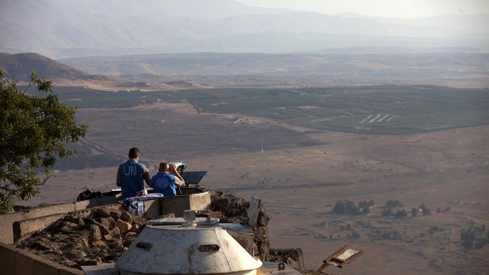 UN-Mission: Auf dem Golan wird es zu gefährlich | ZEIT ONLINE