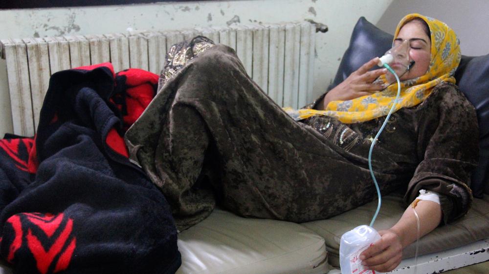 Syrien: USA prüfen Hinweise auf neuen Einsatz von Chemiewaffen | DIE ZEIT